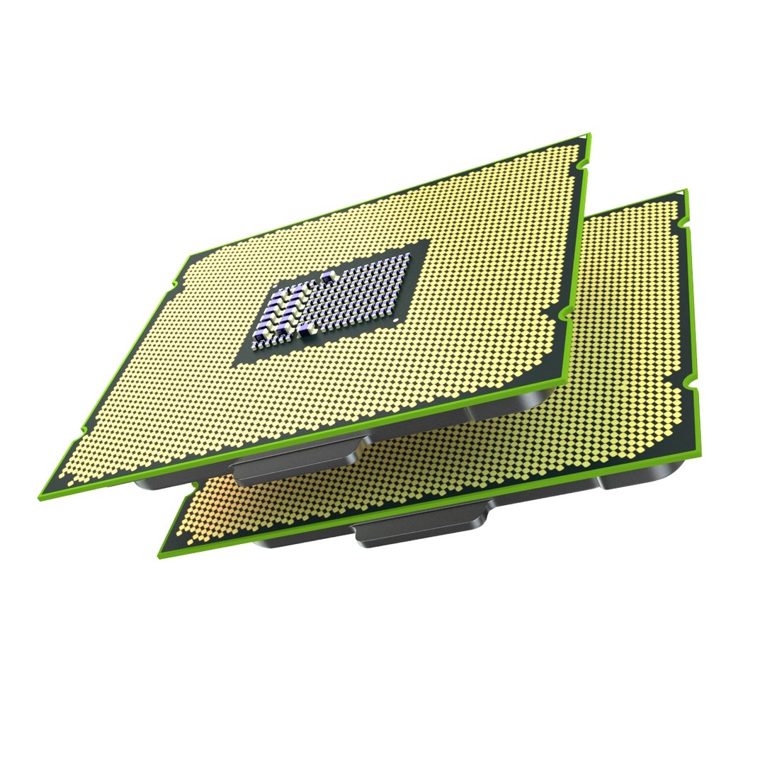 Intel Core I9 X-series 3D Model - TurboSquid 1186871