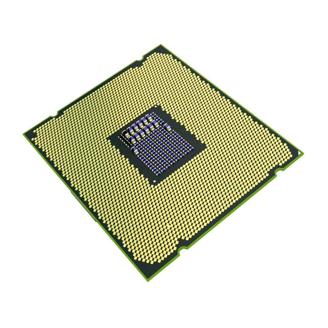 Intel Core I9 X-series 3D Model - TurboSquid 1186871