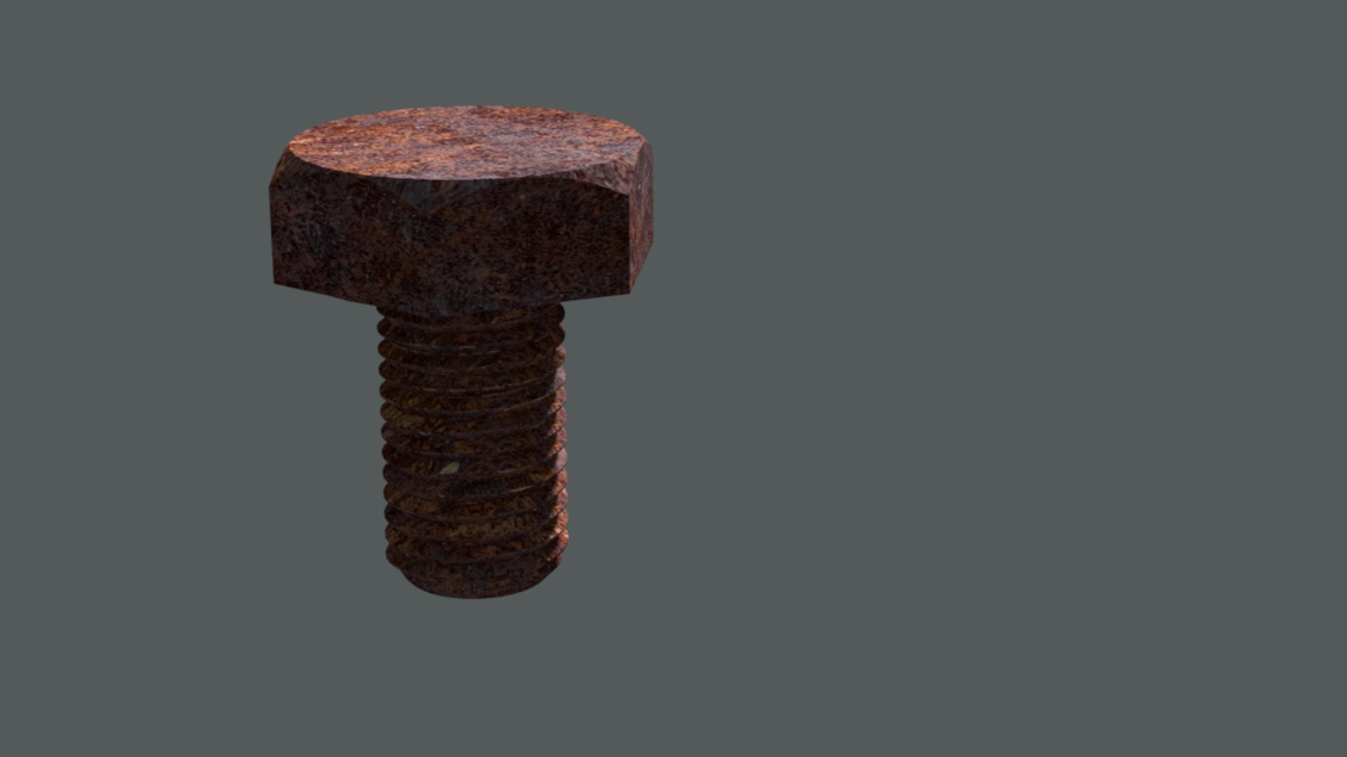 3D Rusty Bolt - TurboSquid 1418563