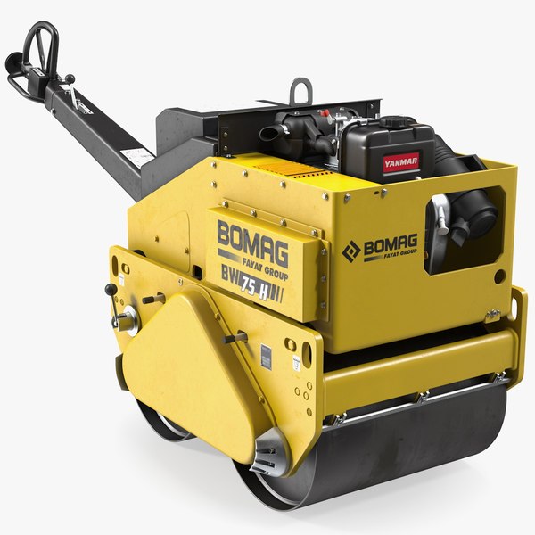 Bomag BW75H建設機械ローラーリギング3Dモデル - TurboSquid 1634828