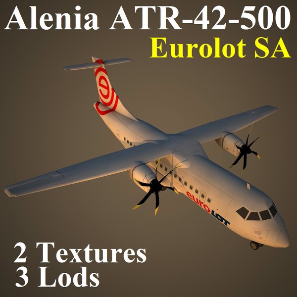 ATR 42 3D Models for Download | TurboSquid