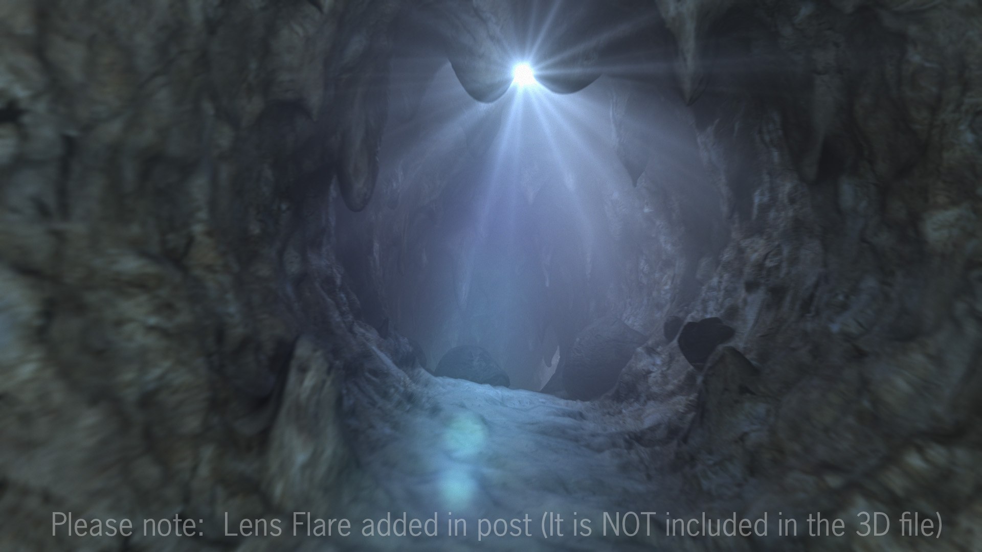3d Model Deep Cave