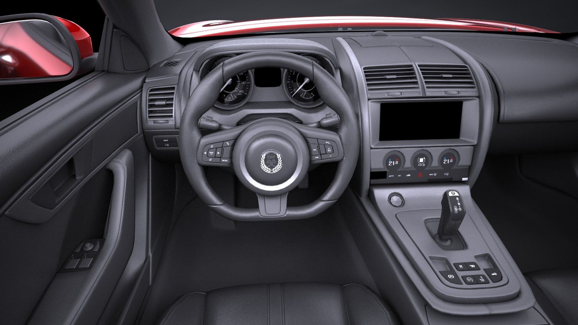 3d Model Generic Sport Convertible