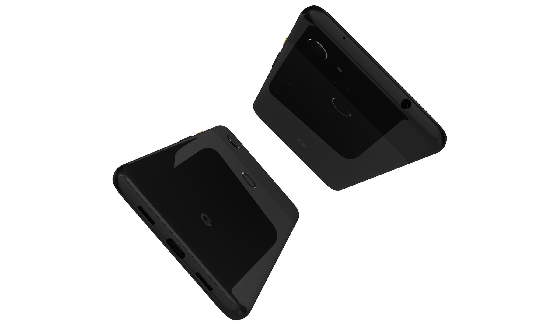 Google pixel 3a black 3D model - TurboSquid 1407760