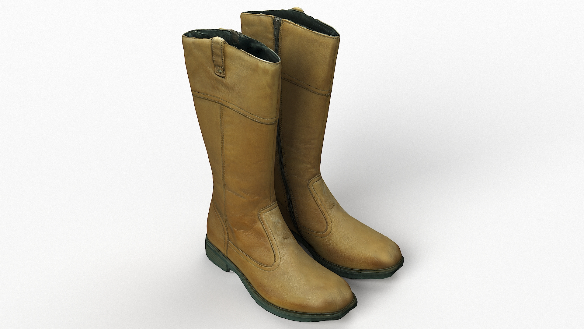 3D boots shoes model - TurboSquid 1608435