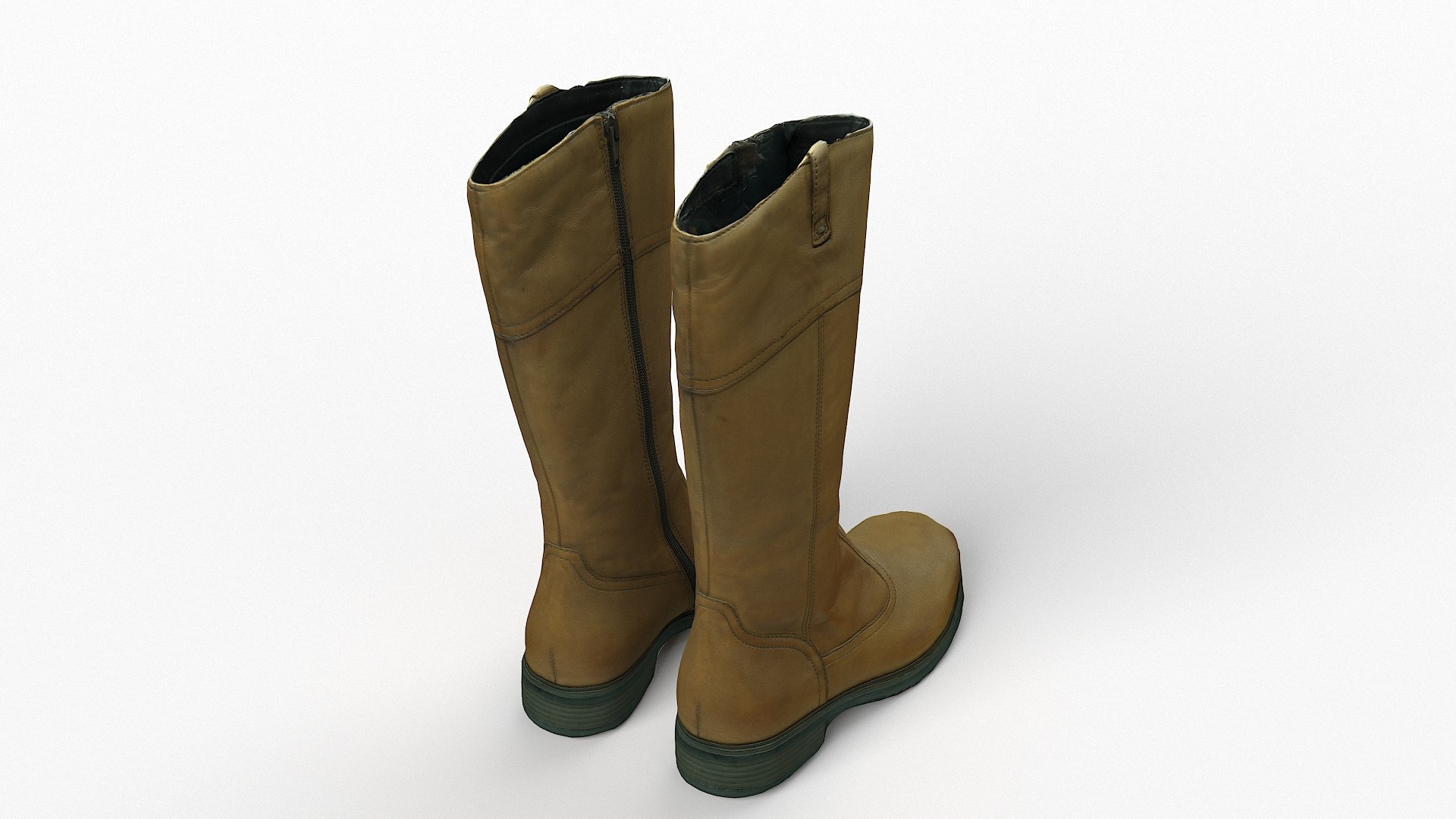3D boots shoes model - TurboSquid 1608435