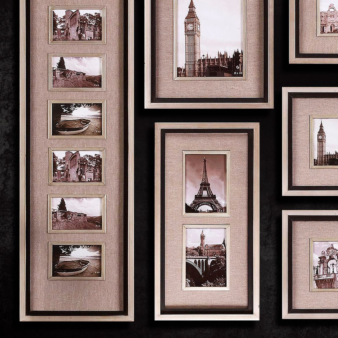 3D model pictures set 22 photo frame - TurboSquid 1411614