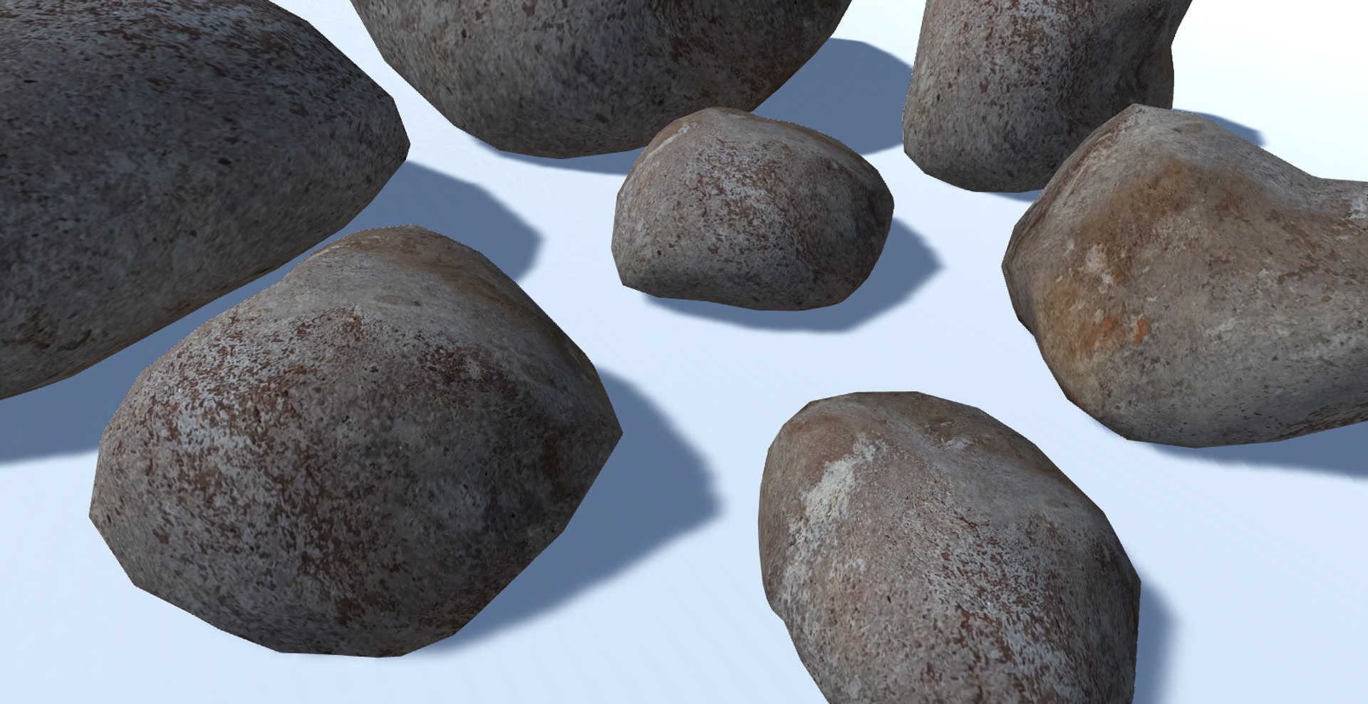 3D 9 rocks - TurboSquid 1160096