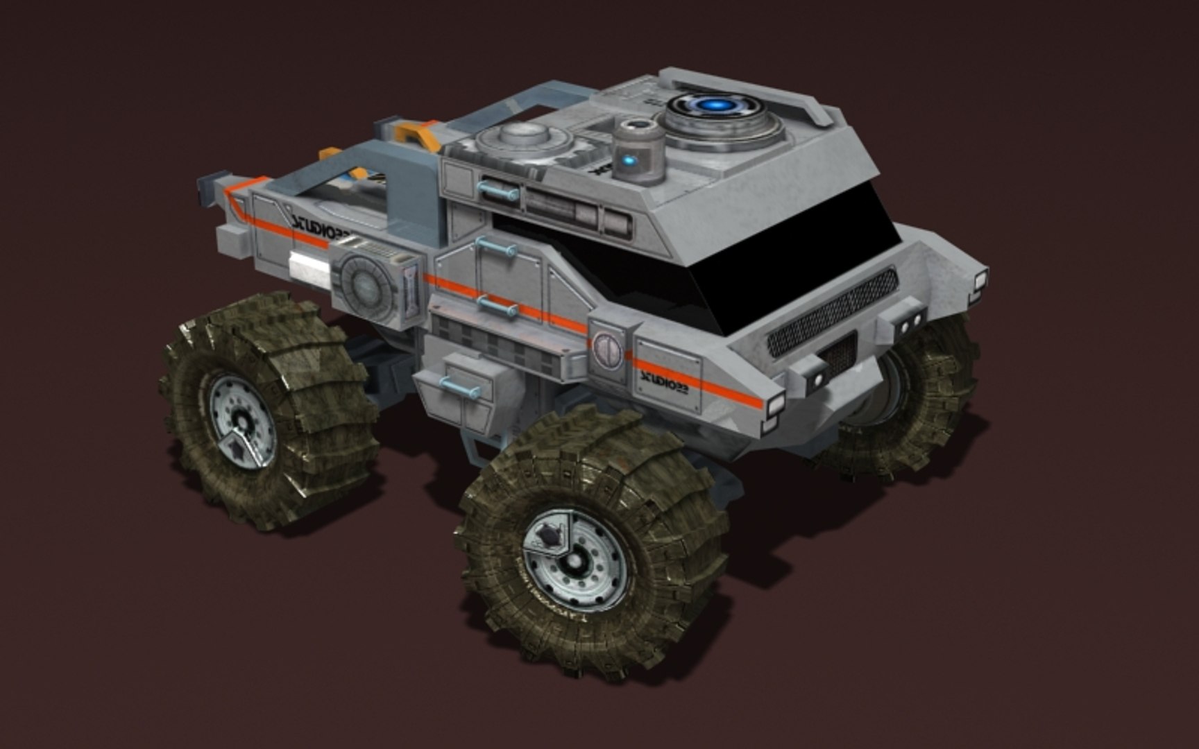 big truck mars 3d max