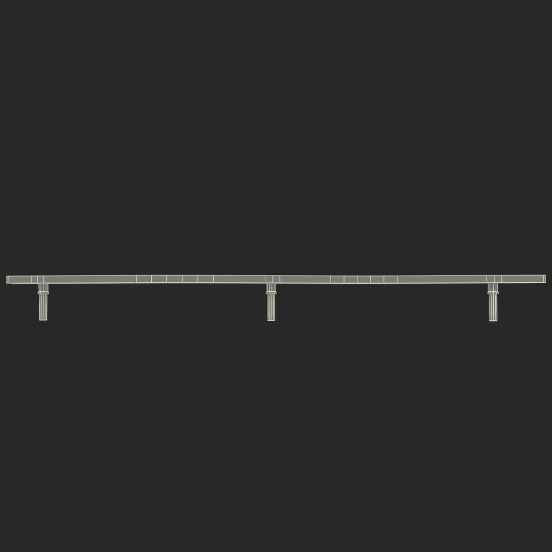 3d exterior balance beam model