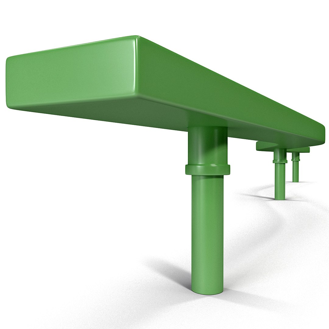 3d exterior balance beam model