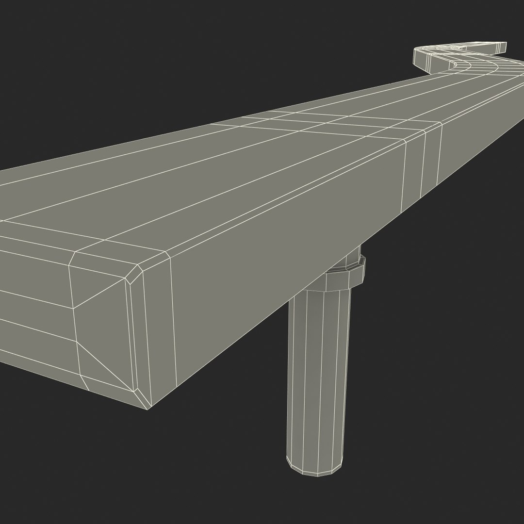 3d exterior balance beam model