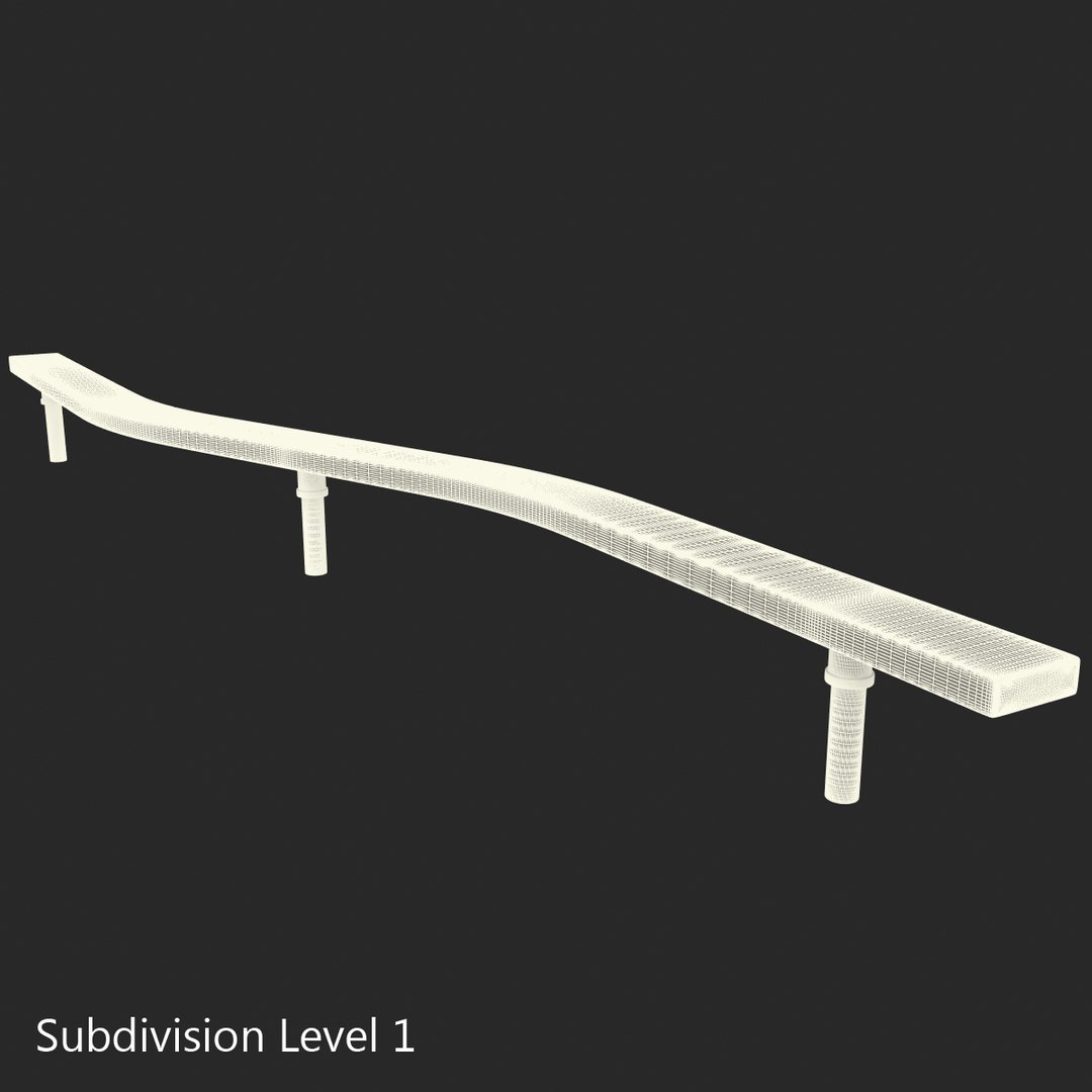 3d exterior balance beam model