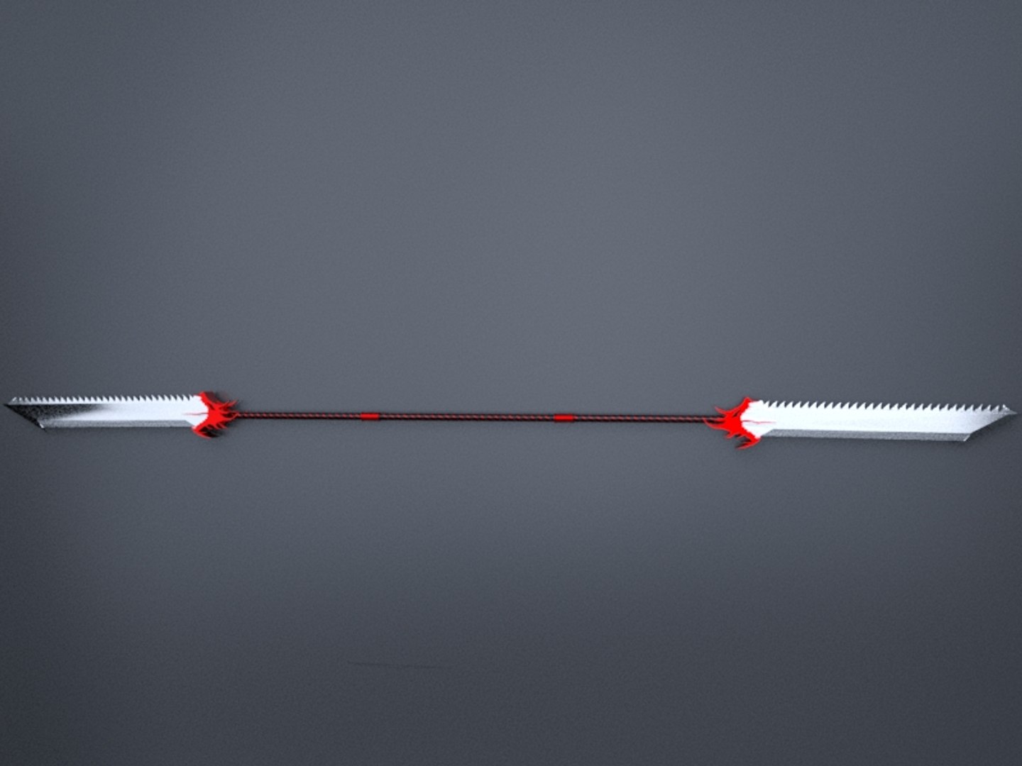 3D Dragon Bite Double Blade - TurboSquid 1643795