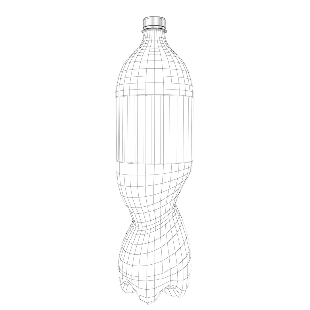 3D 2l fanta bottle - TurboSquid 1416512