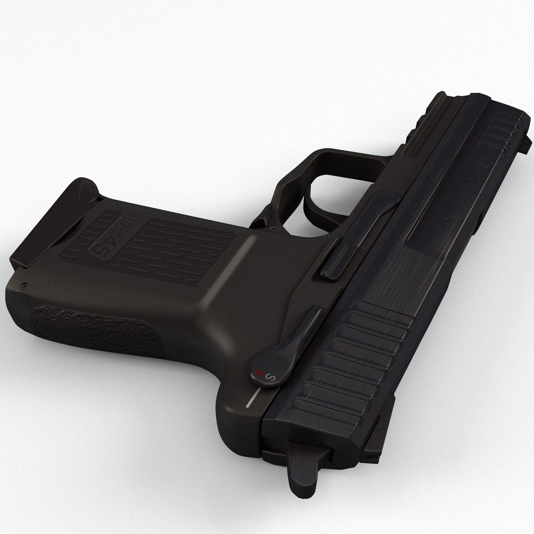 Pistol Heckler Koch Usp 3d Model