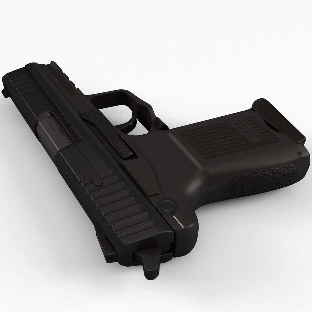 Pistol Heckler Koch Usp 3d Model