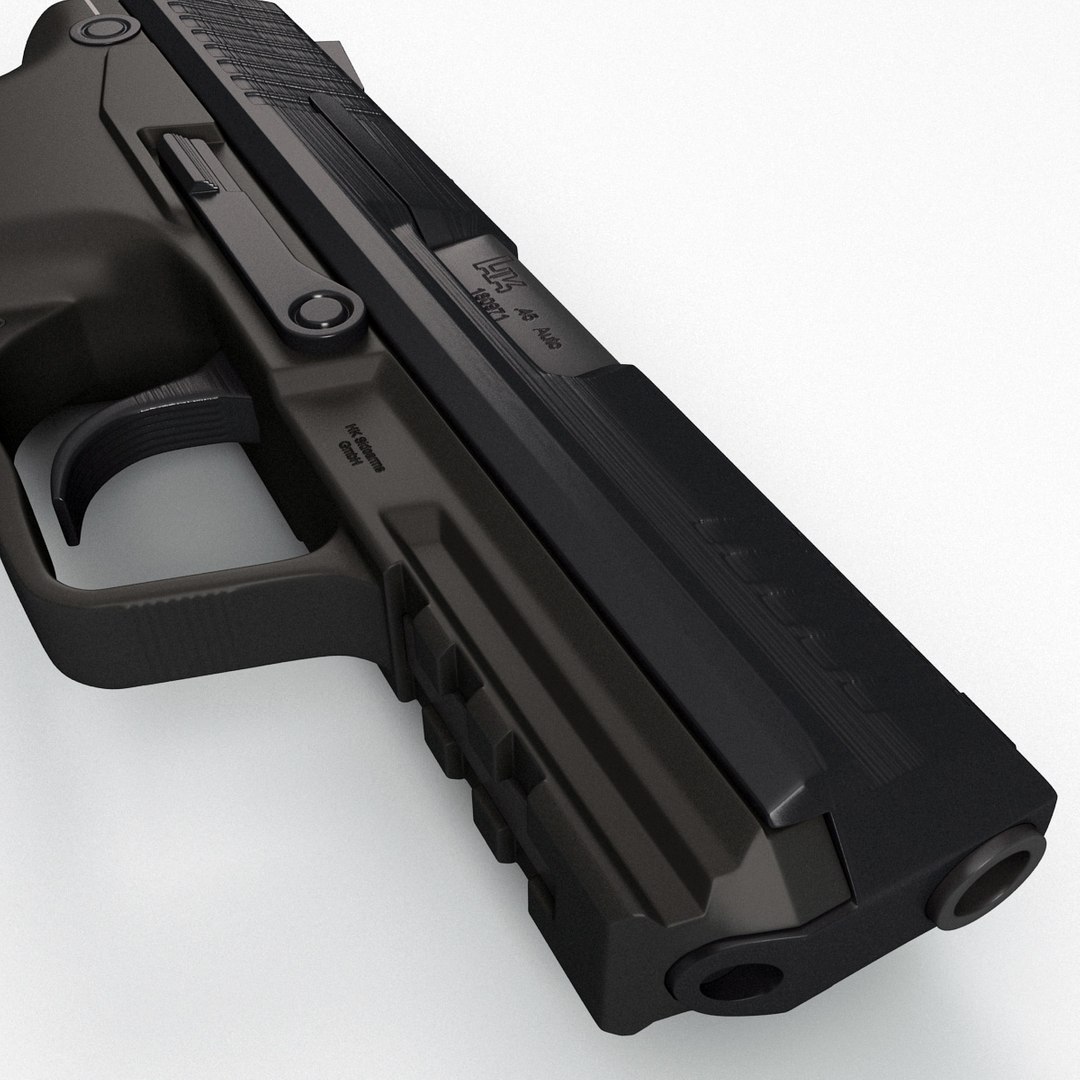 Pistol Heckler Koch Usp 3d Model