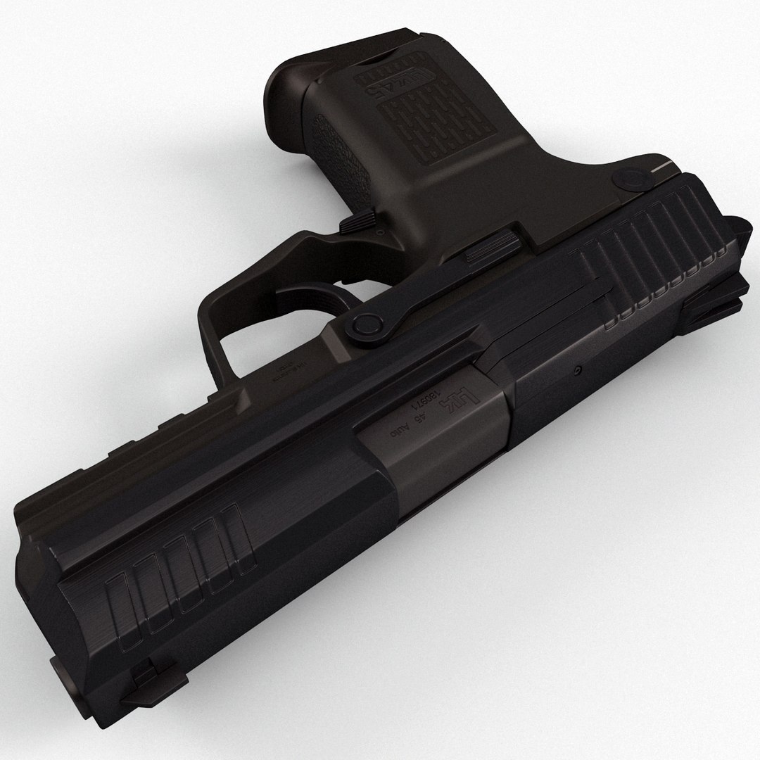 Pistol Heckler Koch Usp 3d Model
