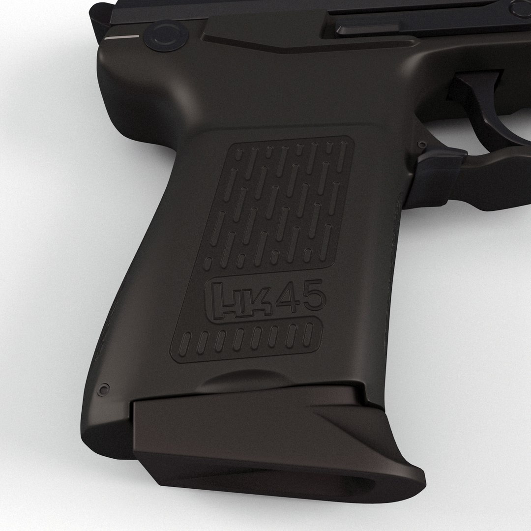 Pistol Heckler Koch Usp 3d Model