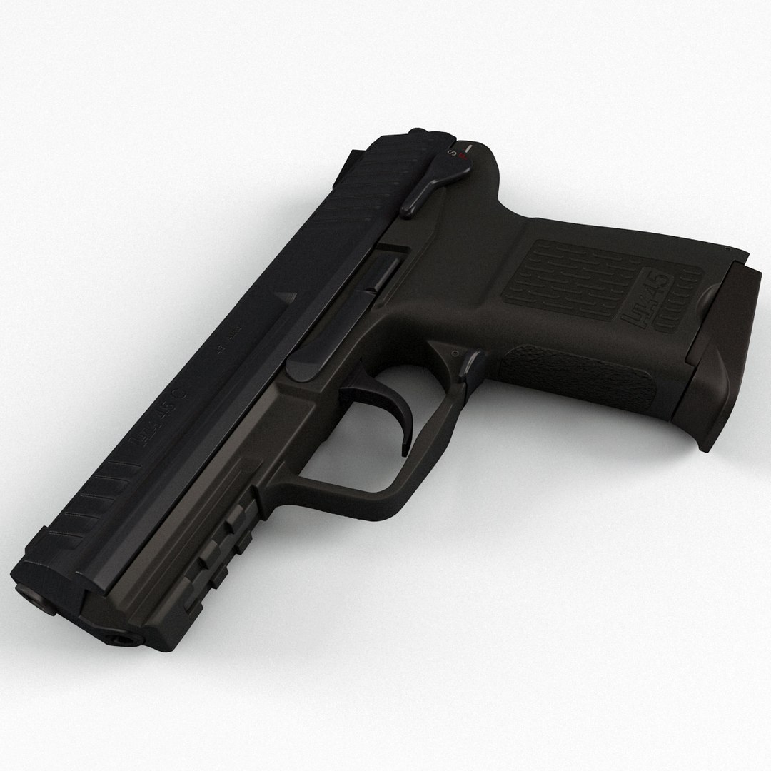 Pistol Heckler Koch Usp 3d Model