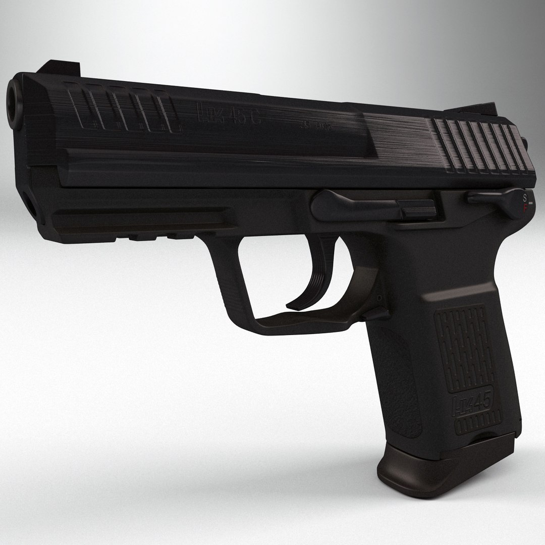 Pistol Heckler Koch Usp 3d Model