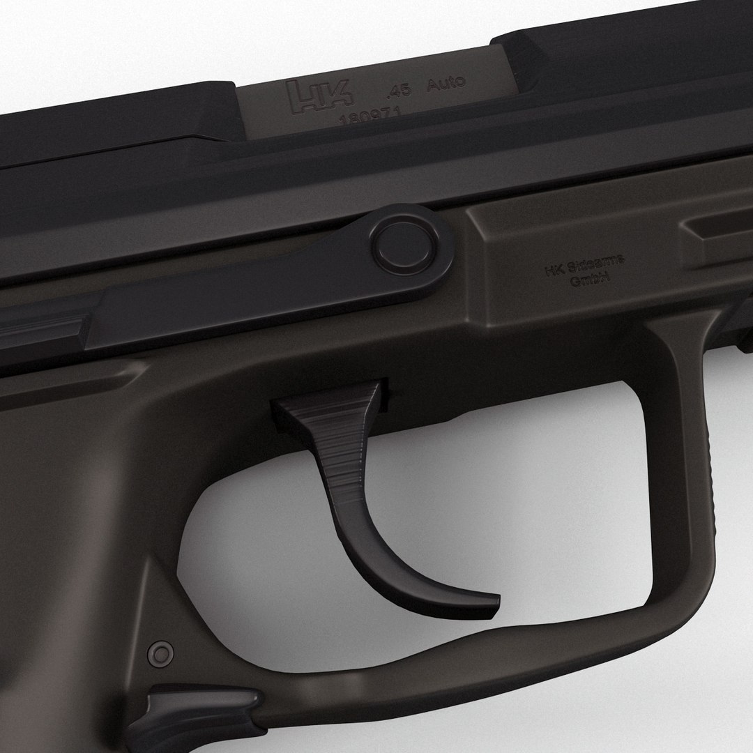 Pistol Heckler Koch Usp 3d Model