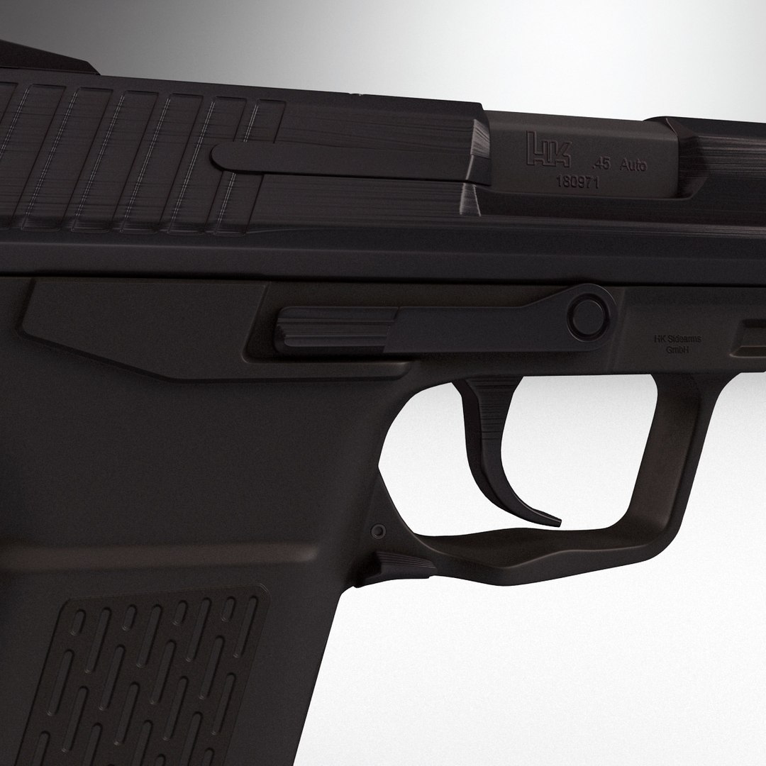 Pistol Heckler Koch Usp 3d Model