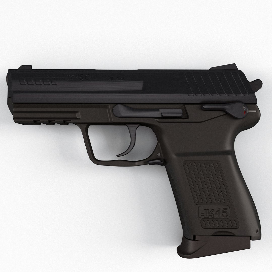 Pistol Heckler Koch Usp 3d Model