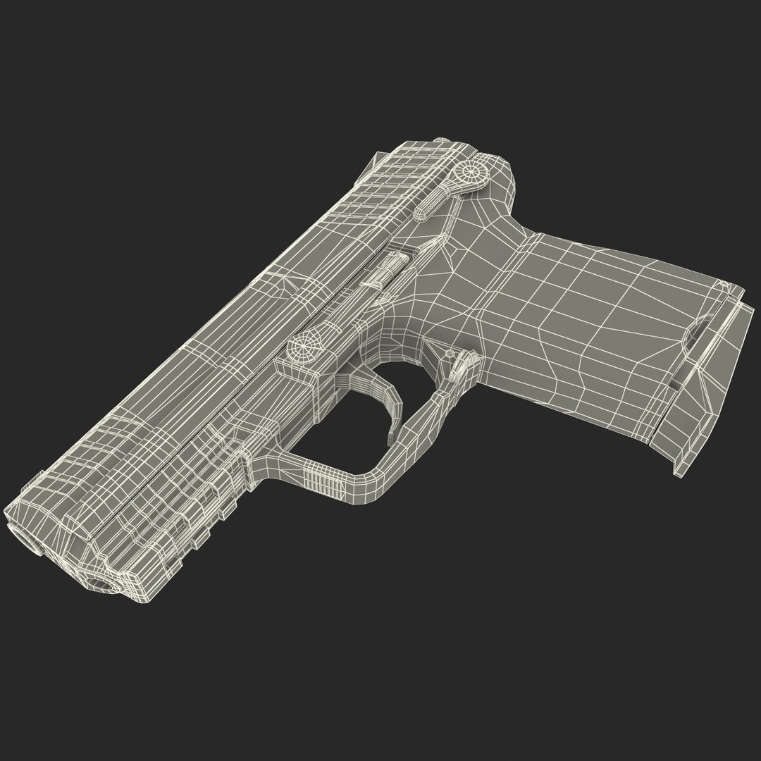 Pistol Heckler Koch Usp 3d Model
