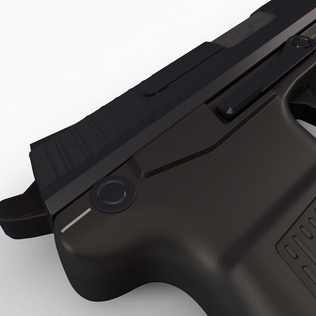 Pistol Heckler Koch Usp 3d Model