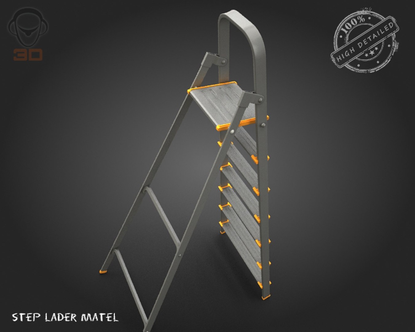 step lader matel max