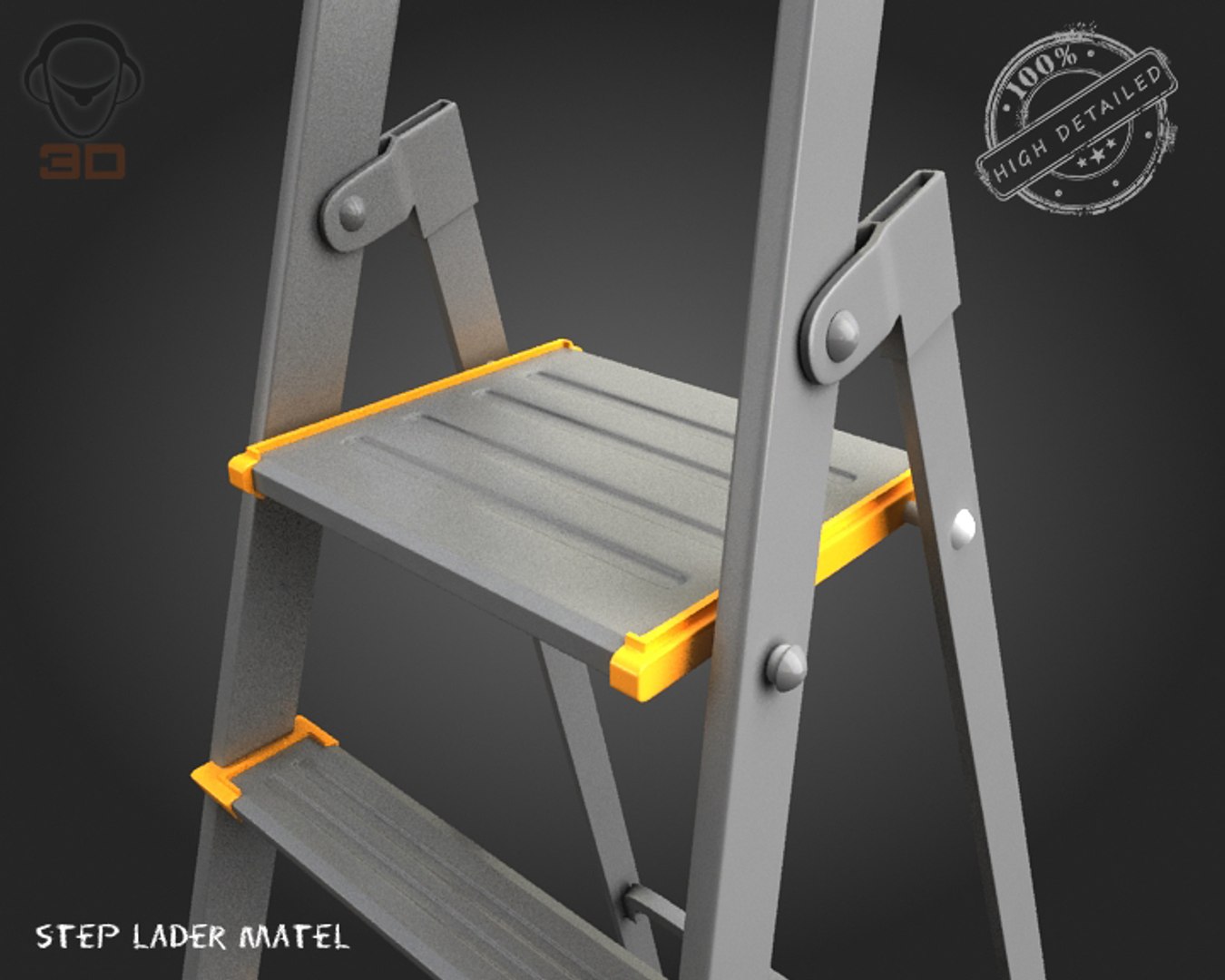 step lader matel max