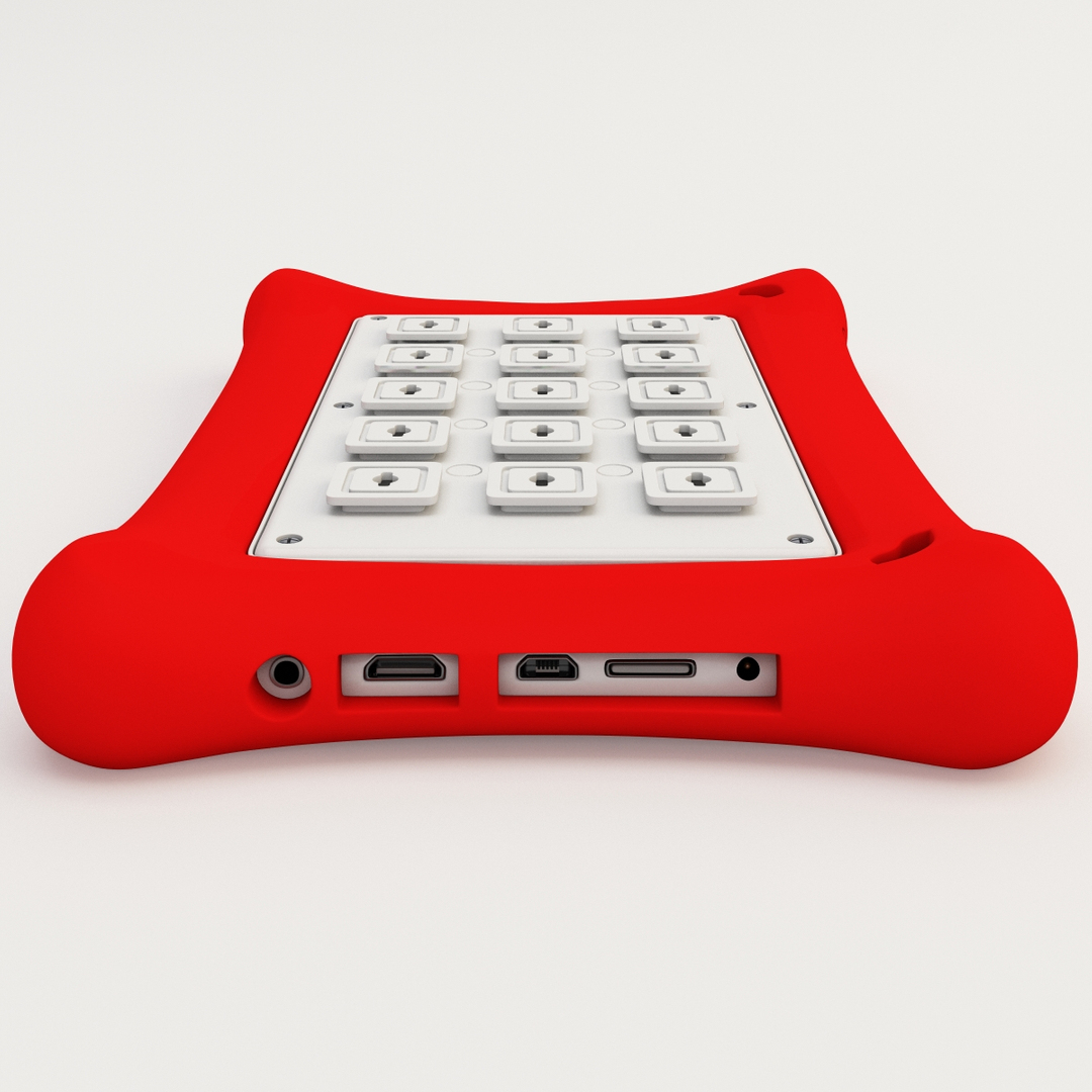 tablet fuhu nabi nabi2 3d model