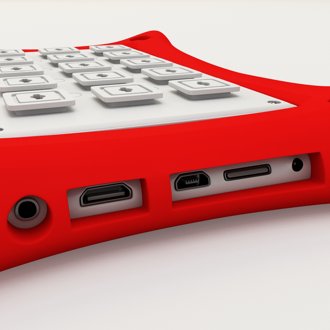 tablet fuhu nabi nabi2 3d model