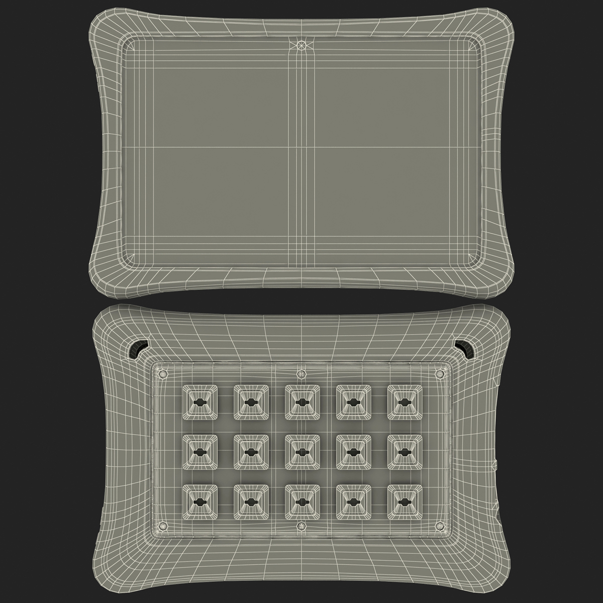 tablet fuhu nabi nabi2 3d model