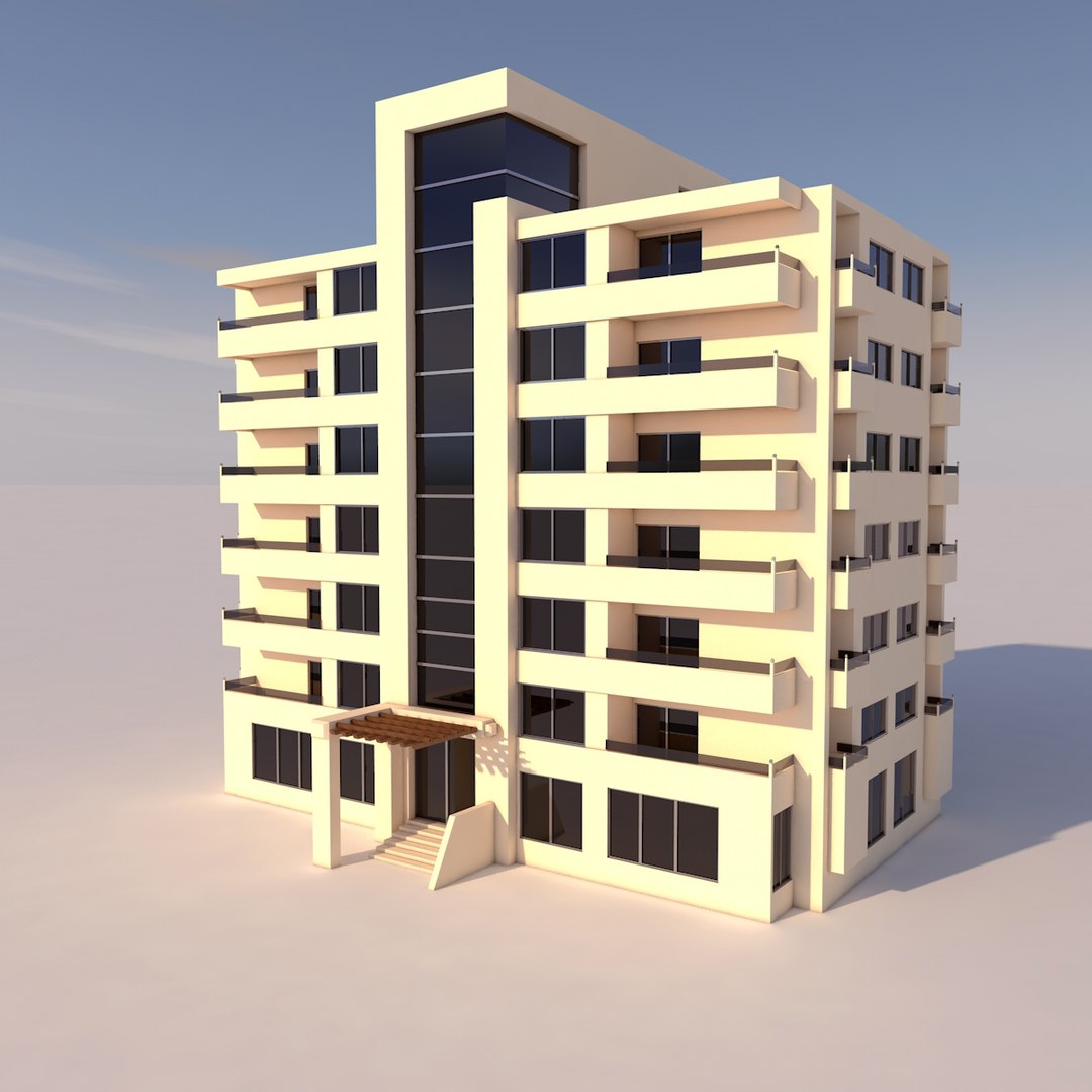 3d Modern Building