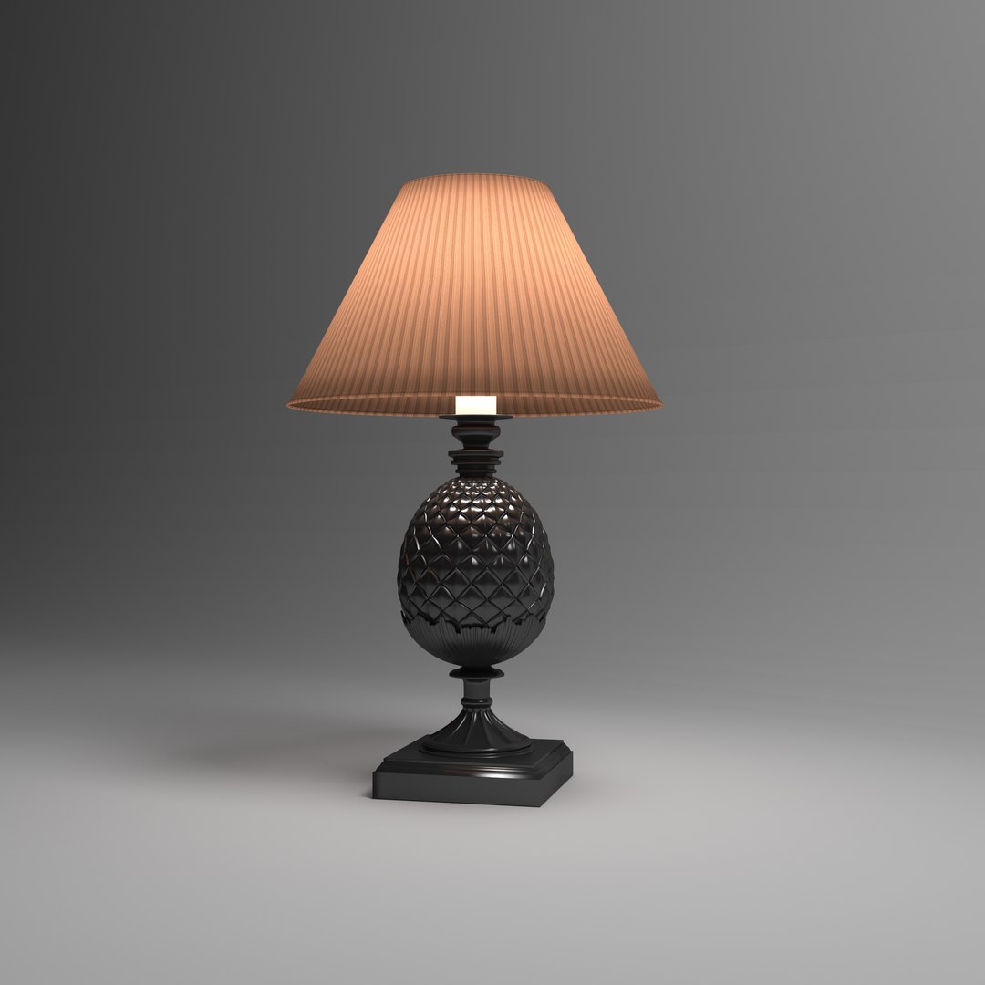 3d Old Lamp
