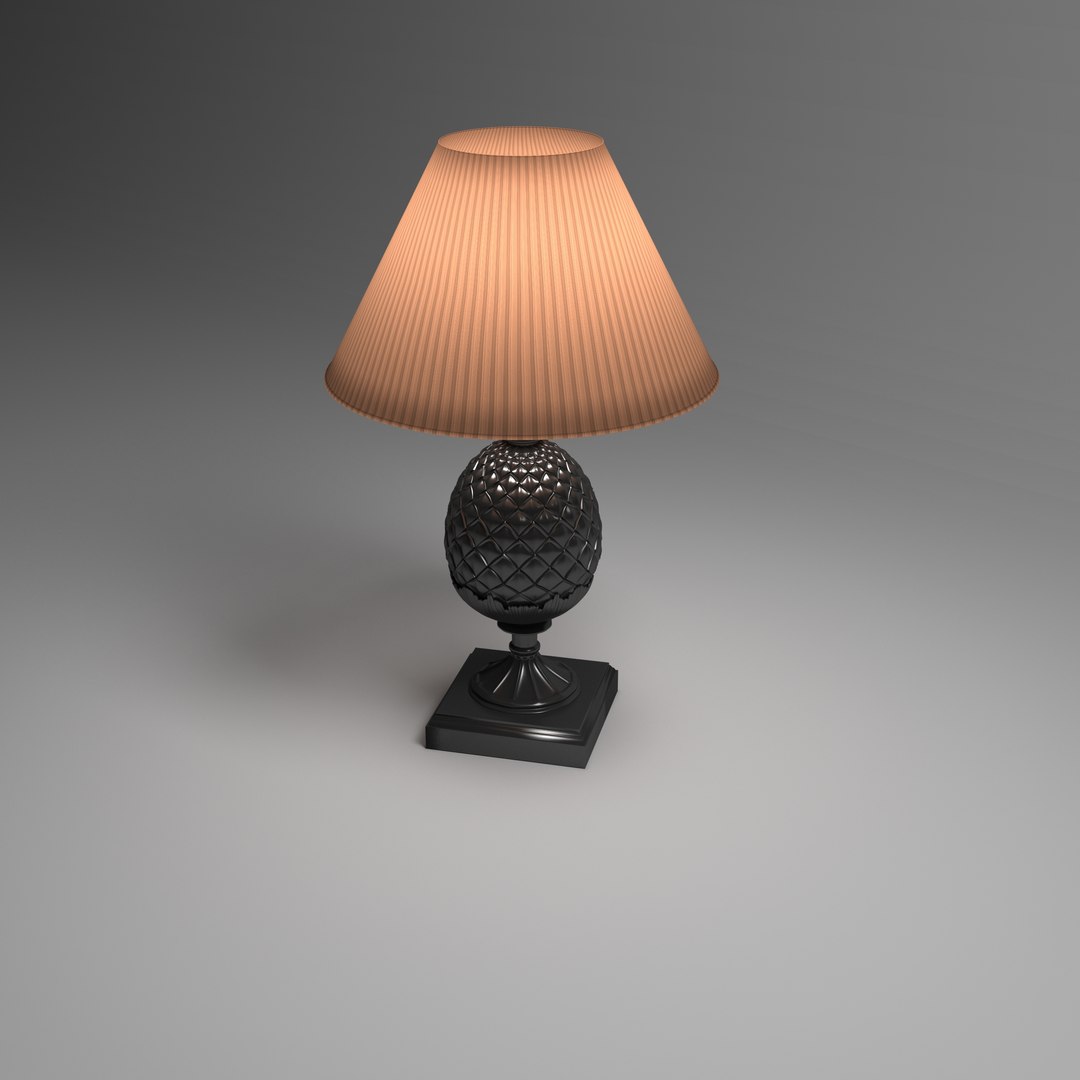 3d Old Lamp