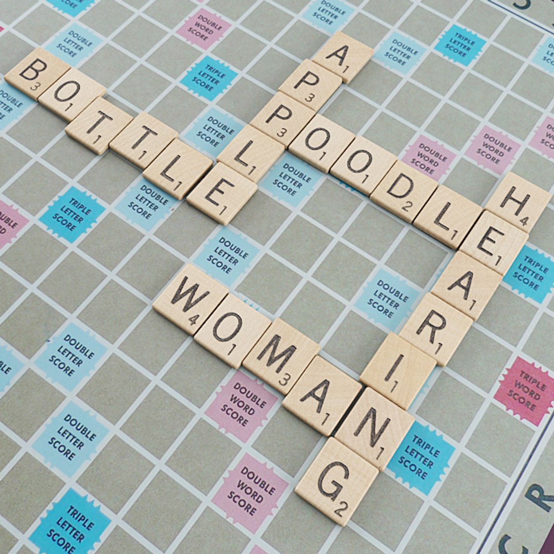 Scrabble Board 3D Model - TurboSquid 1298091