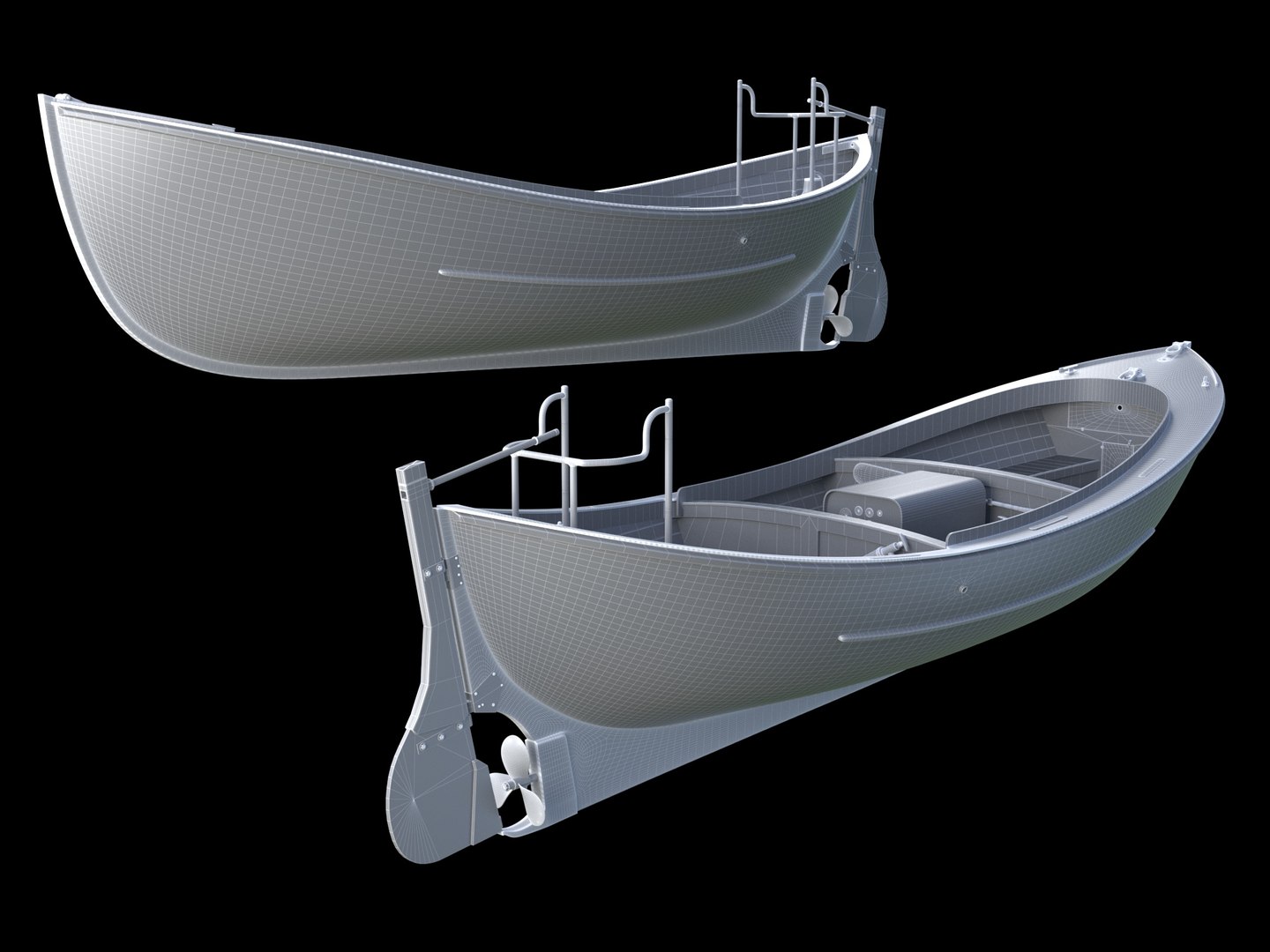 3D Whaleboat Mk Model - TurboSquid 1256516