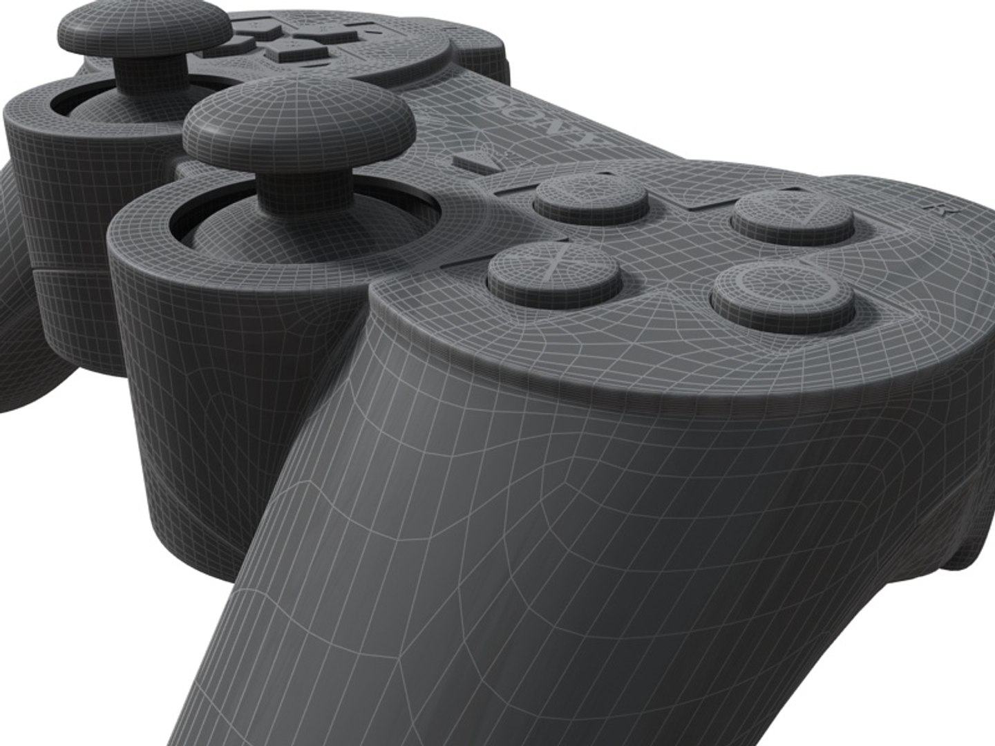 3d Model Ps3 Controllers