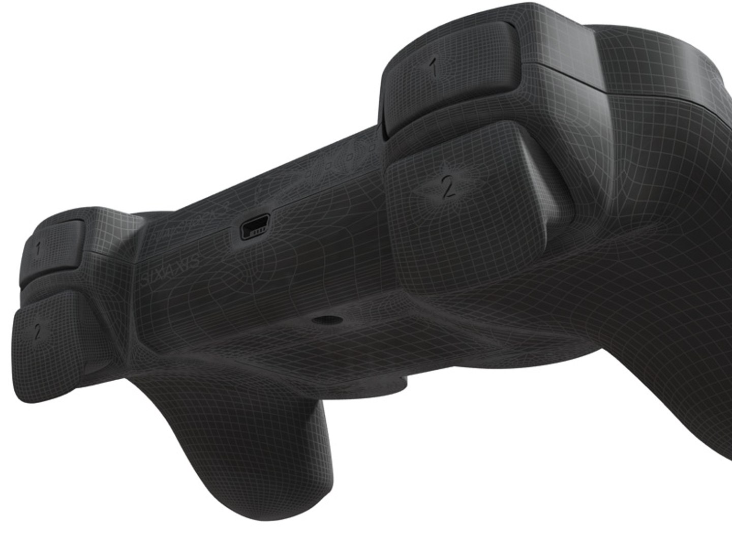 3d Model Ps3 Controllers