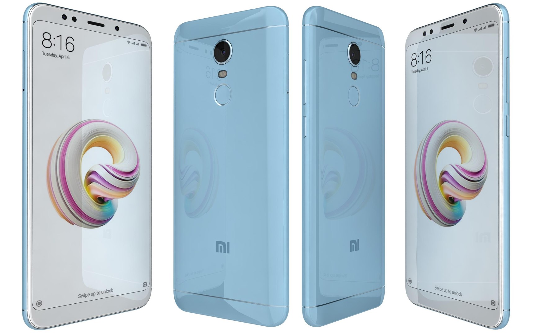 3D Xiaomi Redmi Note 5 Model - TurboSquid 1296537