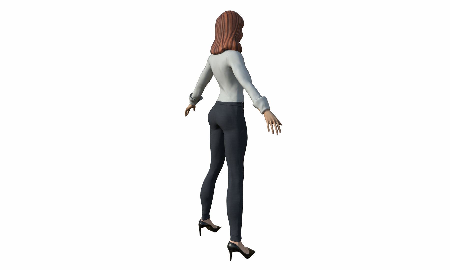 3D Girl Great Games Model - TurboSquid 1623648