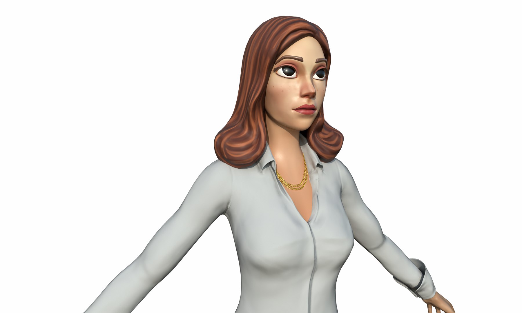 3D Girl Great Games Model - TurboSquid 1623648