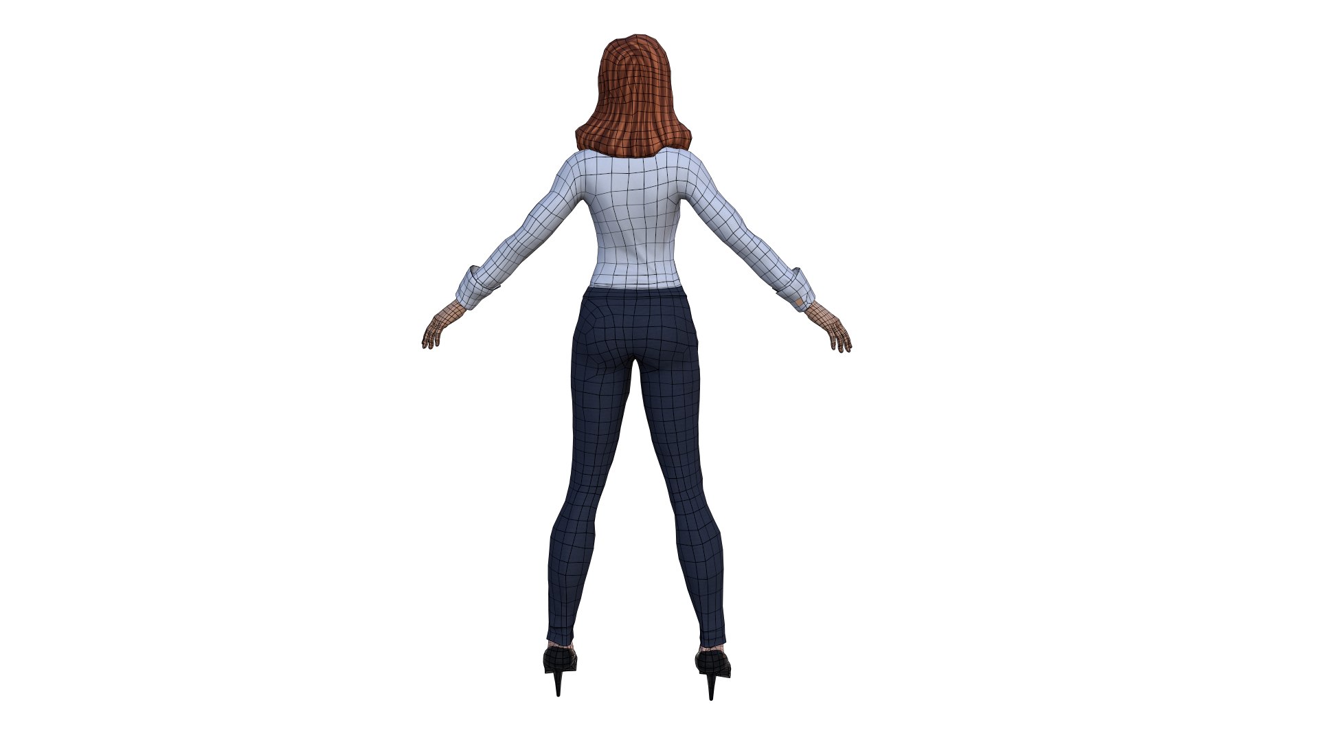 3D Girl Great Games Model - TurboSquid 1623648