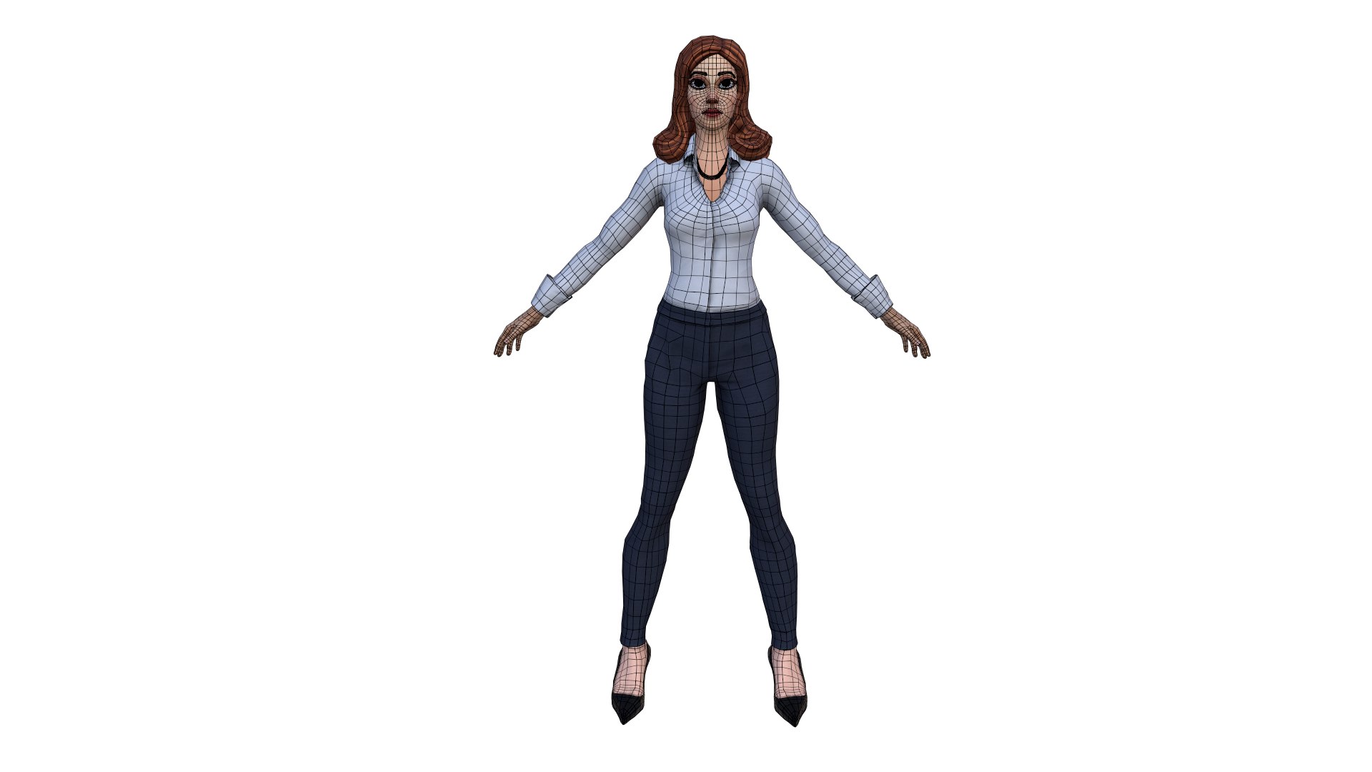 3D Girl Great Games Model - TurboSquid 1623648