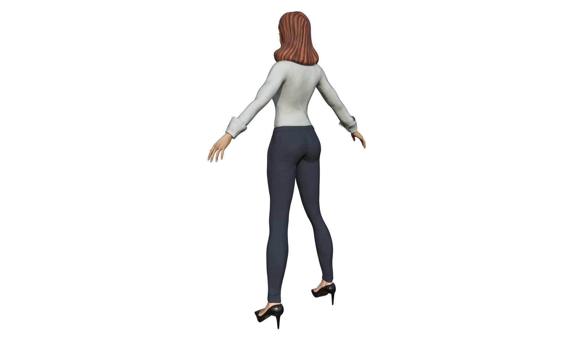 3D Girl Great Games Model - TurboSquid 1623648