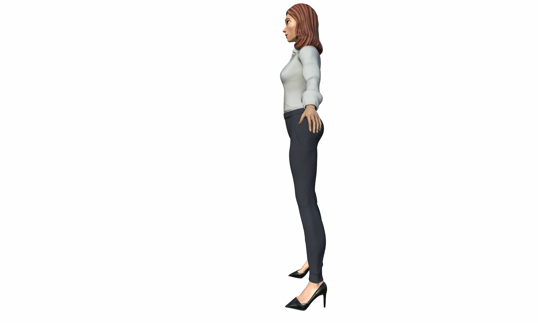 3D Girl Great Games Model - TurboSquid 1623648